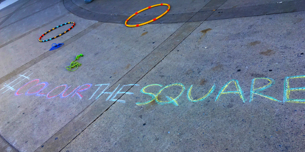 Light, Camera, Action: Colouring Celebration Square - 8 80 Cities